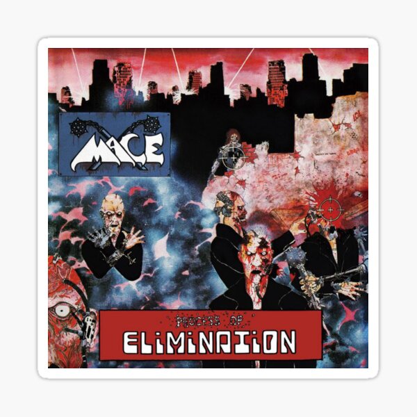 "MACE Process of Elimination" Sticker for Sale by MACE-Merch | Redbubble