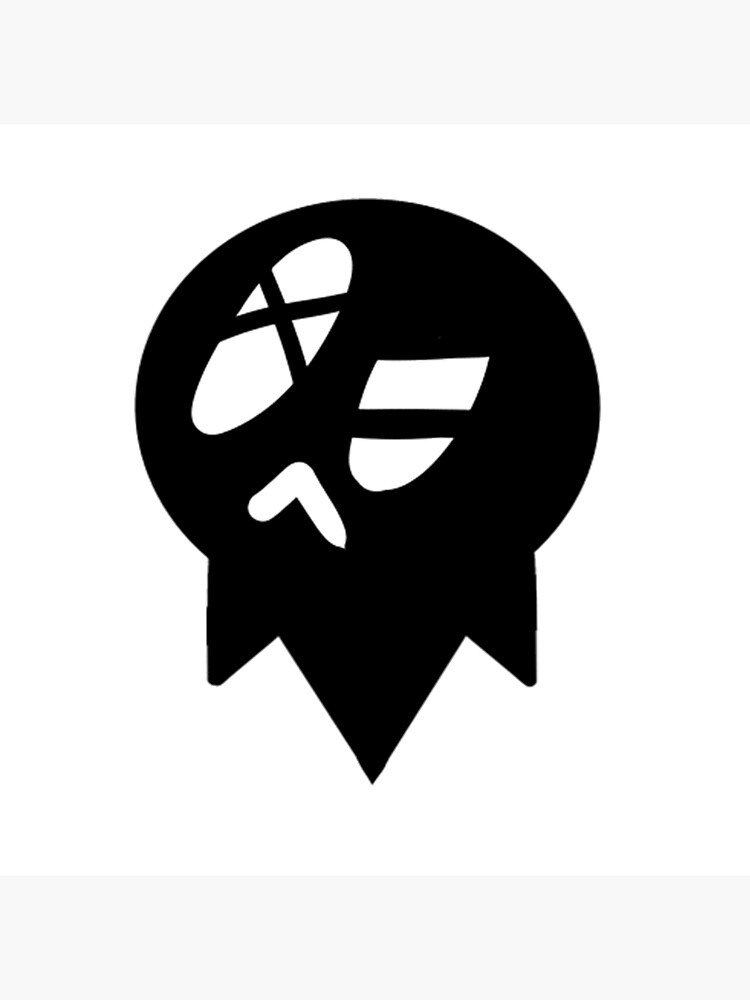 "Skeptical Eye Sad Face Skull" Poster for Sale by DOWNRIOTLANE | Redbubble