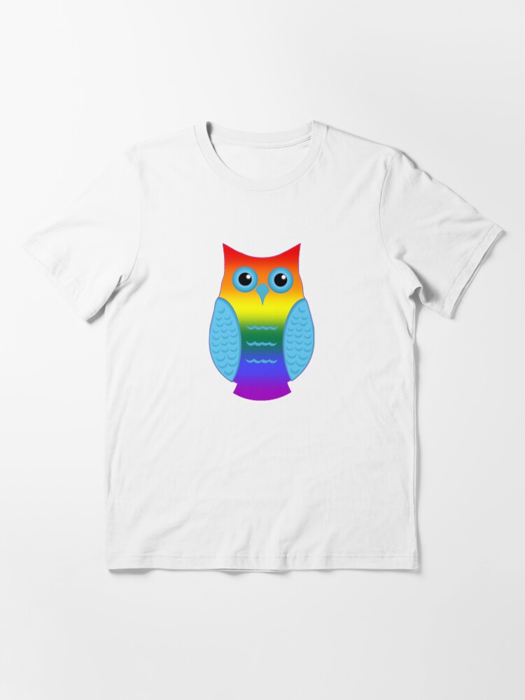 Rainbow Pride Owl T Shirt For Sale By Shaneisadragon Redbubble