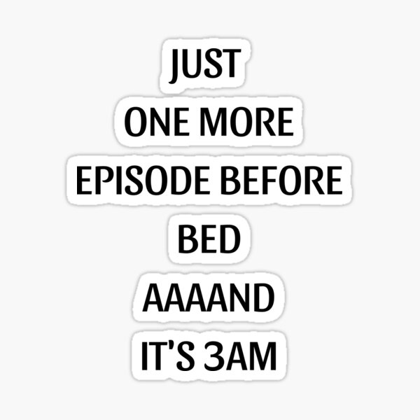 "JUST ONE MORE EPISODE BEFORE BED | Funny Binge Watching Series or TV ...