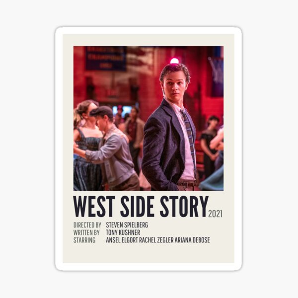 Broadway Sticker Steven Spielberg West Side Story Sticker Pack Movie ...