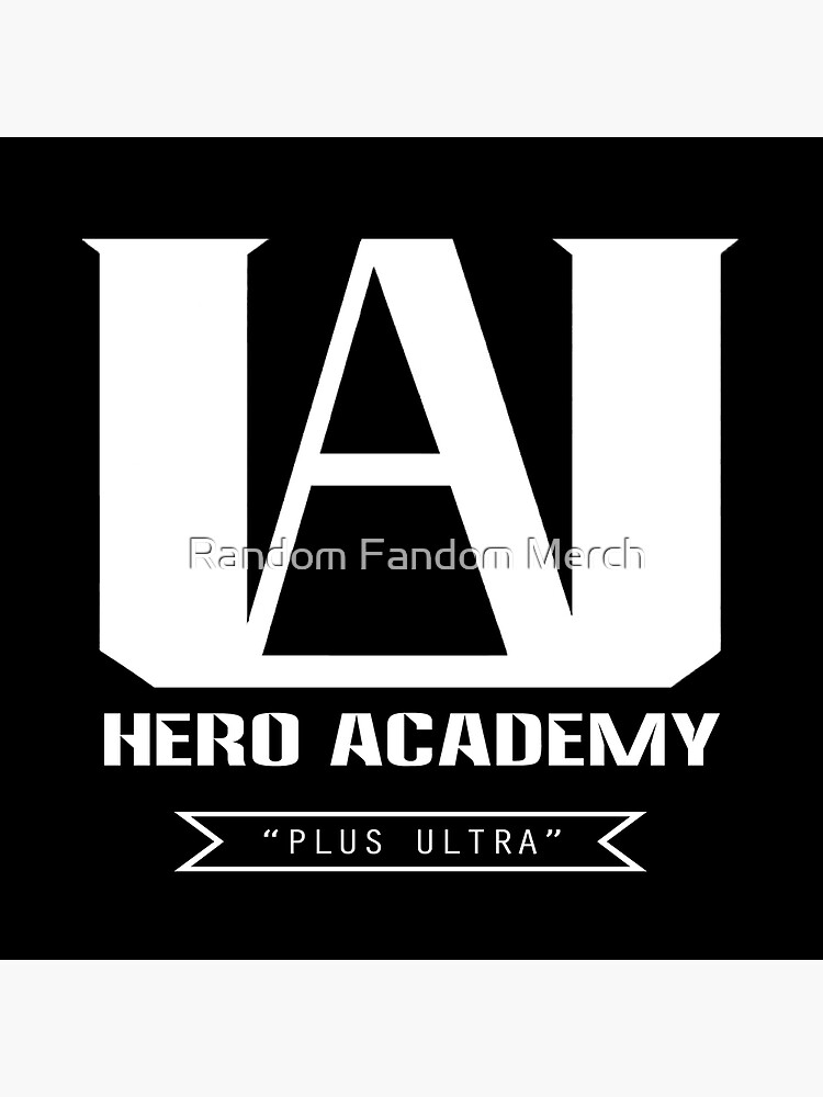 "U.A. High Plus Ultra logo - (My Hero Academia, Boku no Hero Academia ...