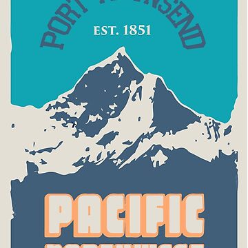 "Port Townsend - Washington State." Sticker for Sale by America ...