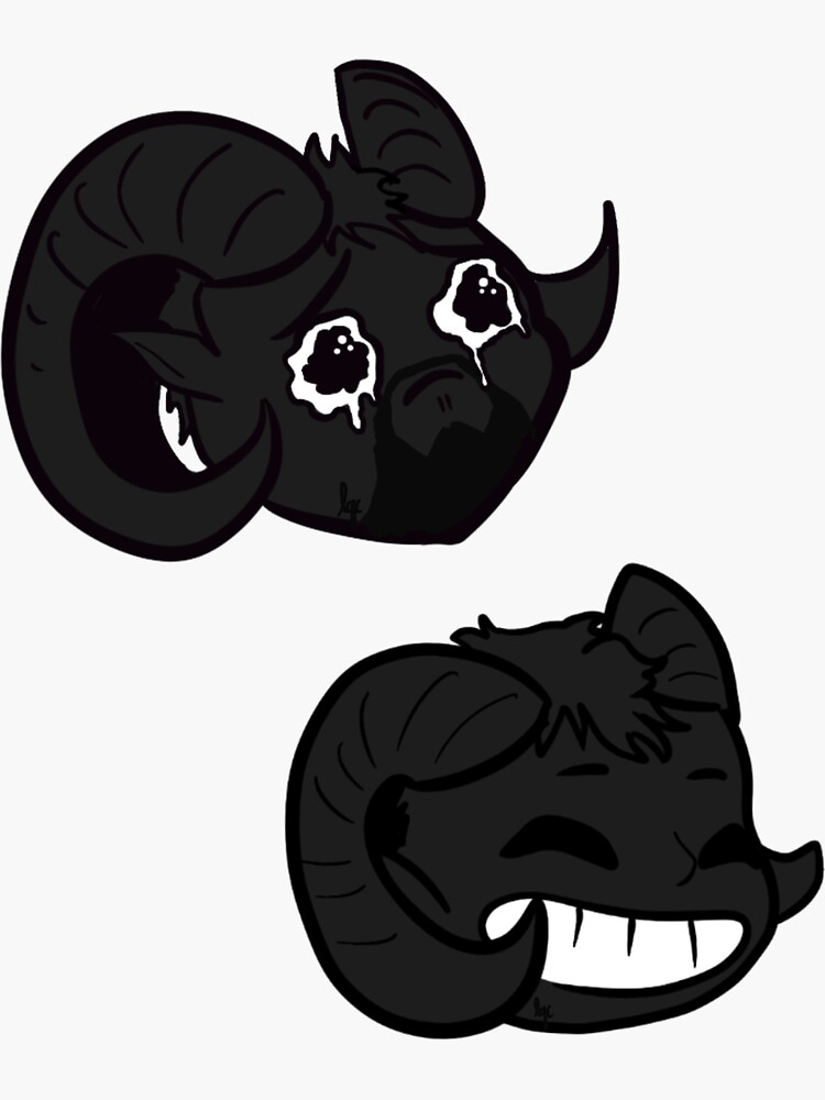 "Demon Daddy Chibi" Sticker for Sale by Lilgeekchase | Redbubble