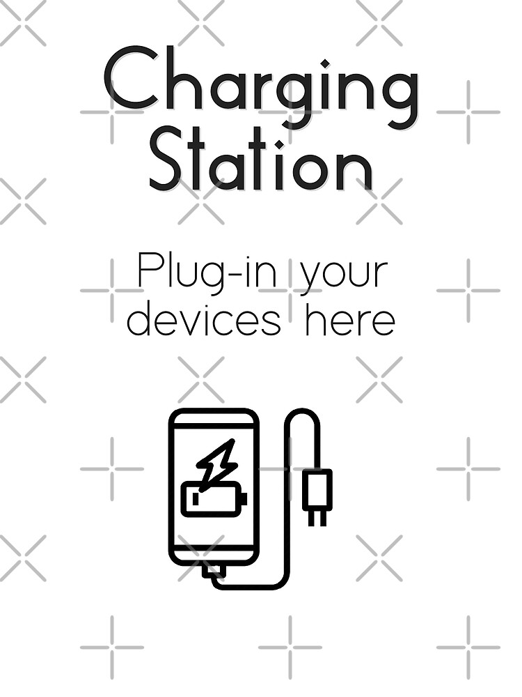 "Charging Station Sticker Set" Poster for Sale by STewnionPhotos ...