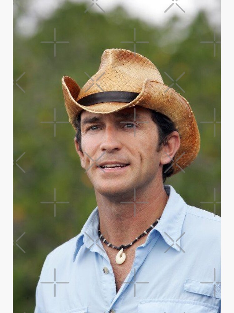 "cowboy jeff probst" Poster for Sale by therookiestore | Redbubble