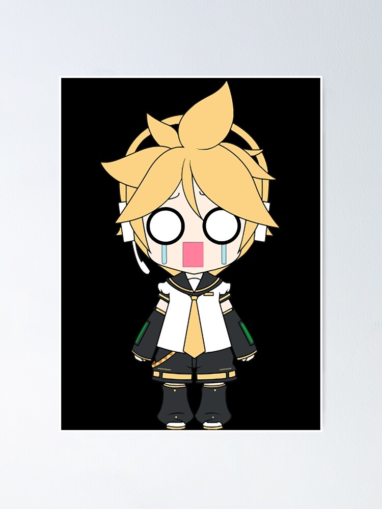 "Vocaloid - Kagamine Len Crying " Poster for Sale by Hasnain1984 ...