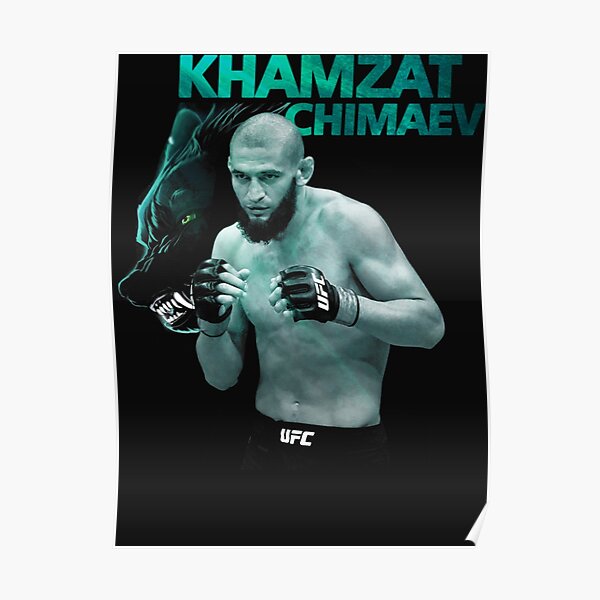 Khamzat Chimaev Posters | Redbubble