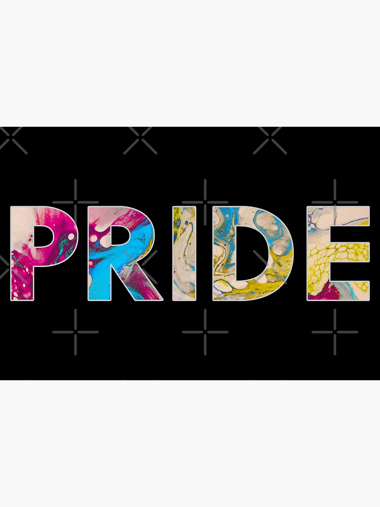"Pan Pride" Sticker by JanelleNo5 | Redbubble