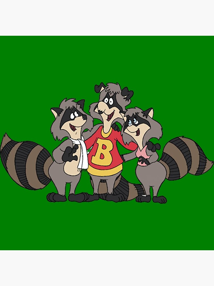 "Raccoons Friends " Poster for Sale by AlfaRome6Gr | Redbubble