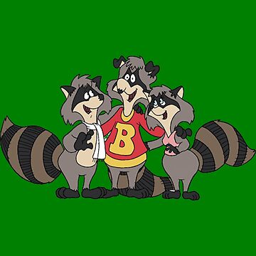 "Raccoons Friends " Art Print for Sale by AlfaRome6Gr | Redbubble