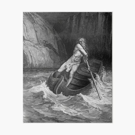 "Charon By Gustave Dore" Art Board Print for Sale by JDesigningMO ...