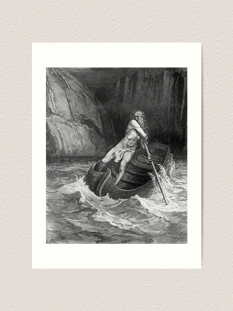 "Charon By Gustave Dore" Art Print by JDesigningMO | Redbubble