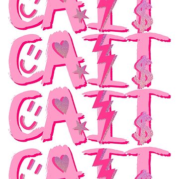 "CAIT name" Sticker for Sale by juliasantos5 | Redbubble