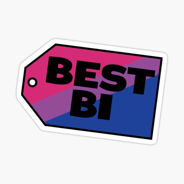 "Best Bi | Gift Perfect" Sticker for Sale by briterry | Redbubble
