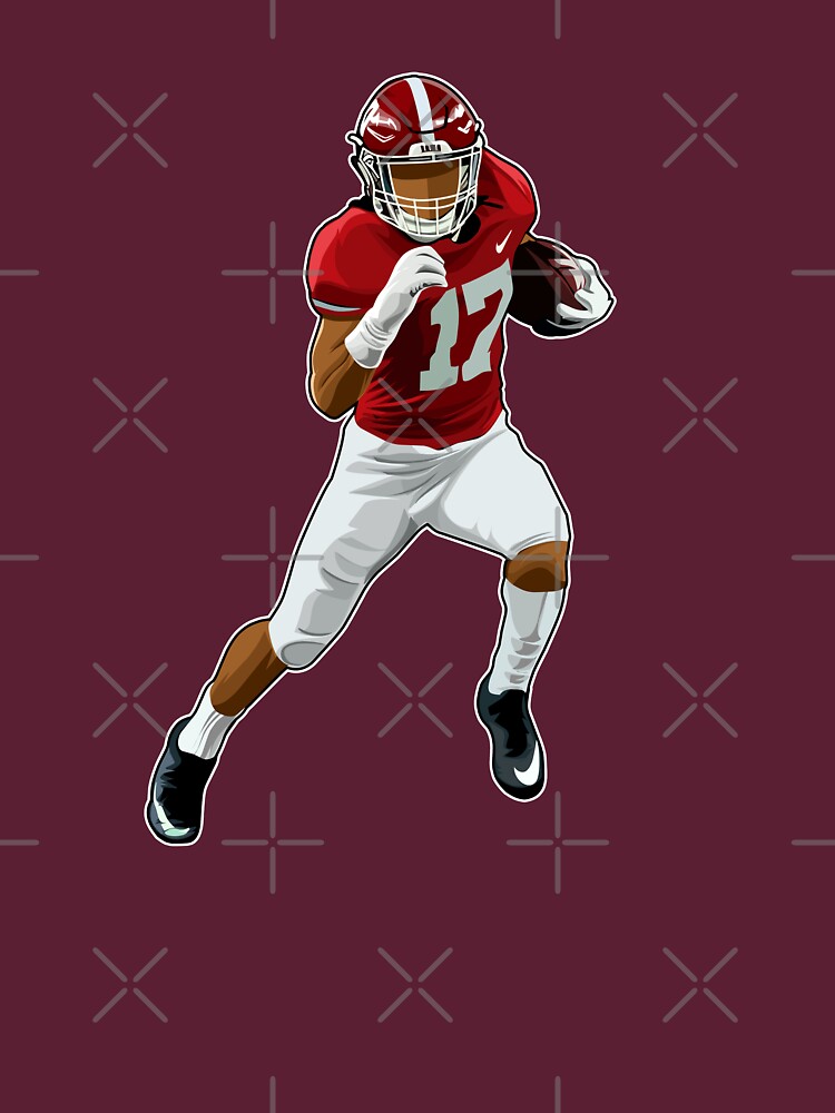 Jaylen Waddle #17 Rushes Classic T-Shirt | Printerval Canada