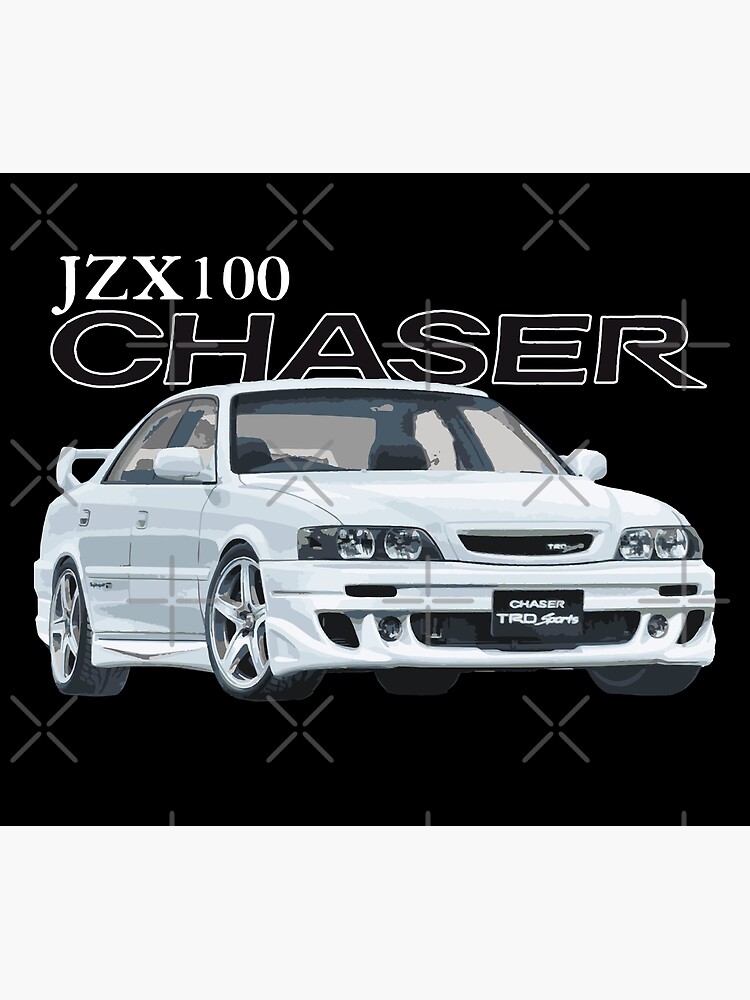"JZX100 TRD TOURER V CHASER MARK II tOYOTA DRIFT MACHINE" Poster for ...
