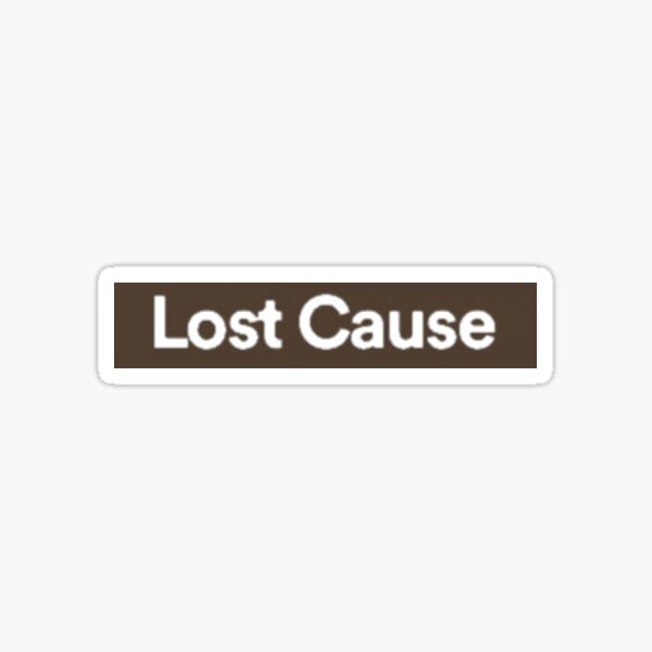 "Billie eilish lost cause" Sticker for Sale by vaishnaviavhad | Redbubble
