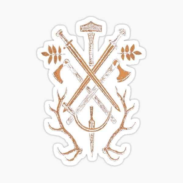 "freyr " Sticker for Sale by claudiacor | Redbubble