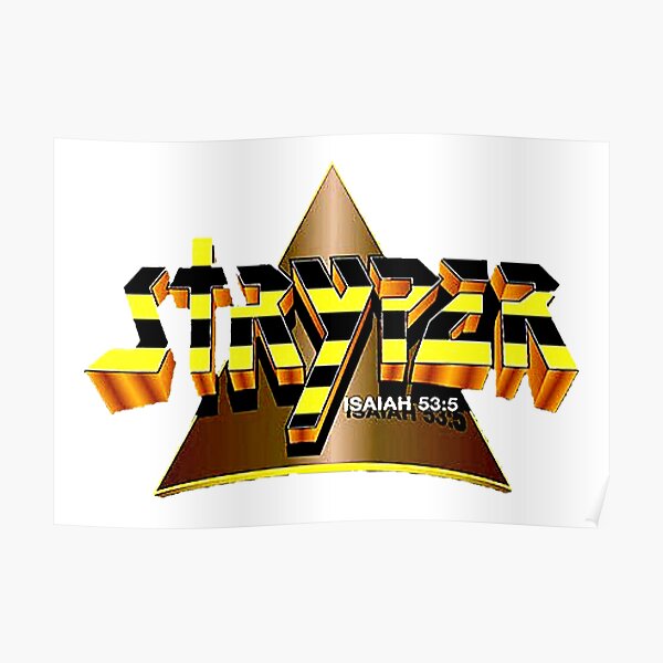"Best Original Private Logo Music Rock Metal Stryper" Poster for Sale ...