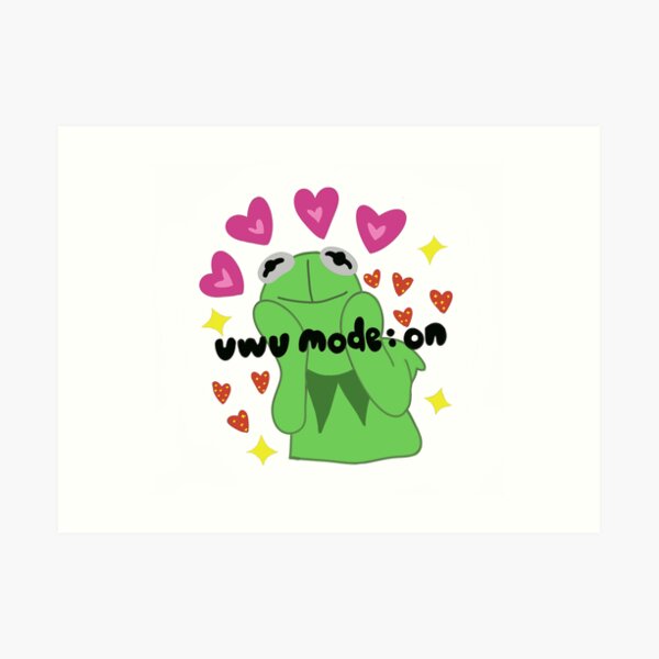 "Frog Meme " Art Print by justdrawityo | Redbubble