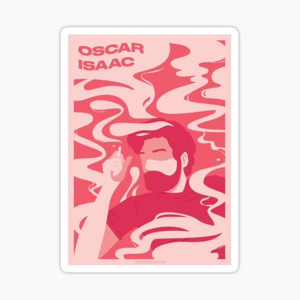 "oscar isaac" Sticker for Sale by swts | Redbubble