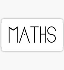 Maths: Stickers | Redbubble
