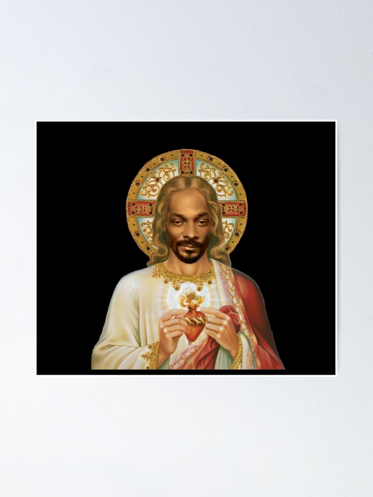 "Snoop Dogg goes Jesus" Poster for Sale by pdinternational | Redbubble