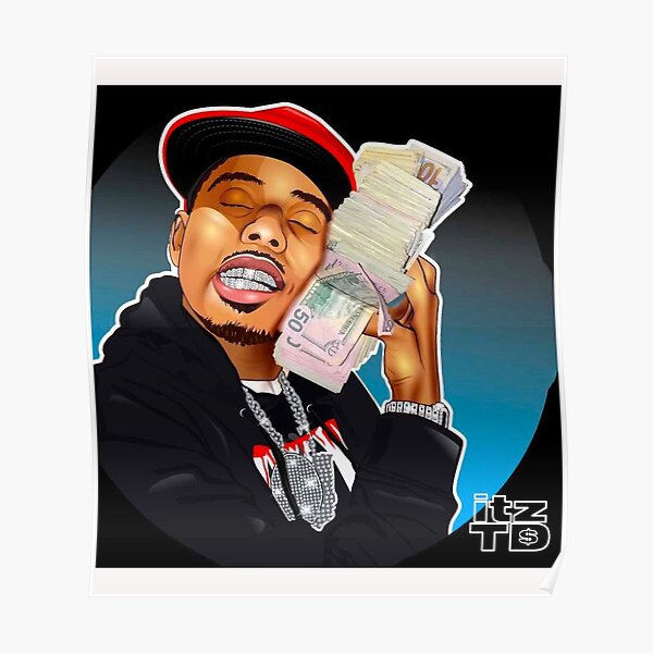 "Pooh Shiesty" Poster for Sale by shopParadiseJKL | Redbubble