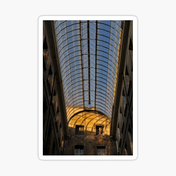 "Elegant French shopping mall built in 1800s" Sticker for Sale by ...