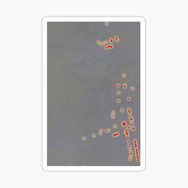 "Map Art City Toronto Yonge Street and Finch Avenue Map " Sticker by ...