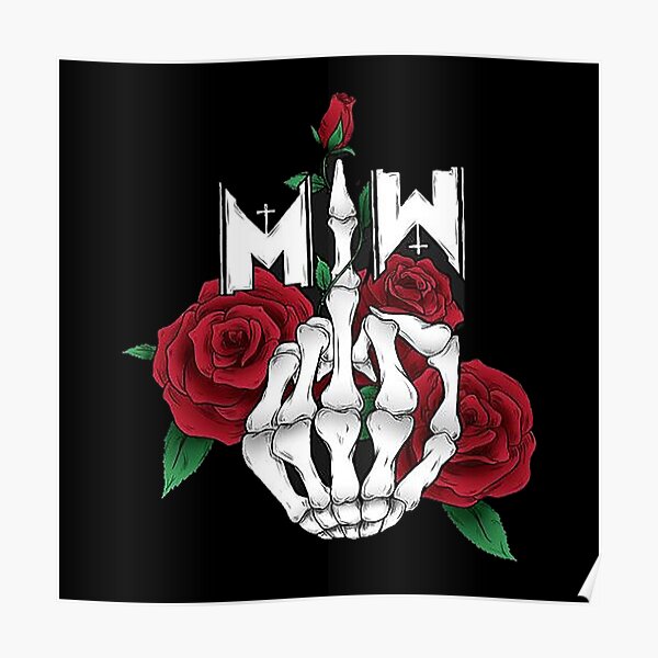 "red rose middle finger" Poster for Sale by Havoc12 | Redbubble