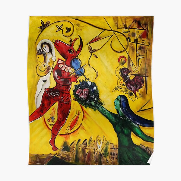 "Story of Chagall music demon" Poster for Sale by teresaboyd12321 ...