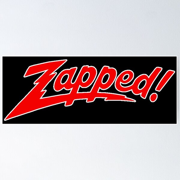 "Zapped! 1982" Poster for Sale by Jerome Manuel | Redbubble