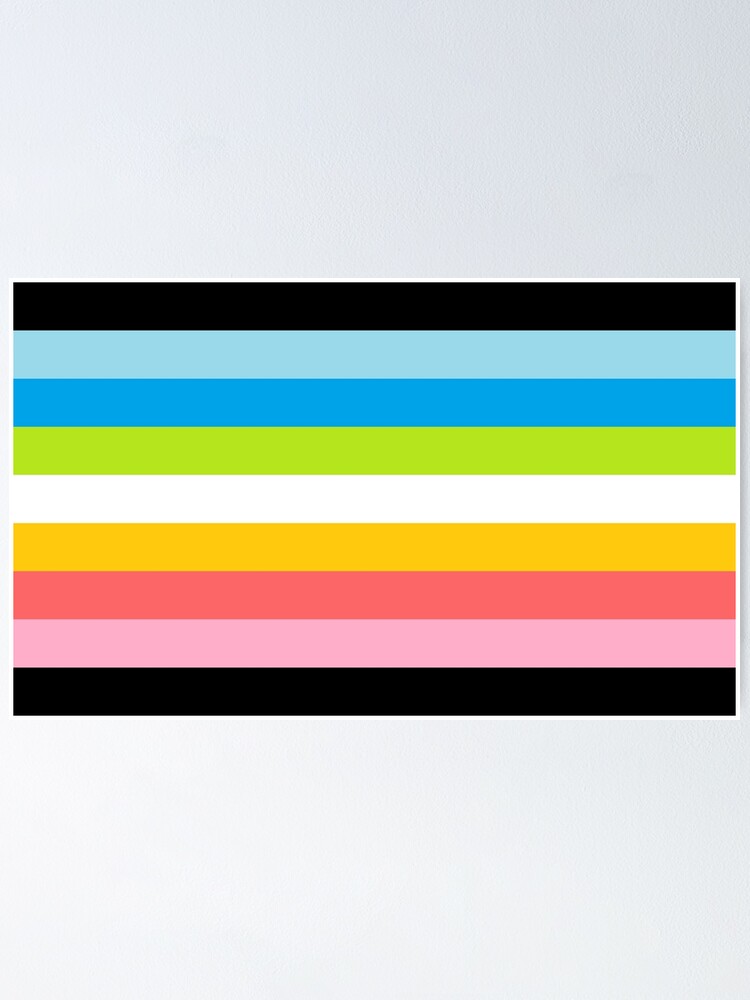 "Queer Pride Flag" Poster for Sale by FallenFeline | Redbubble