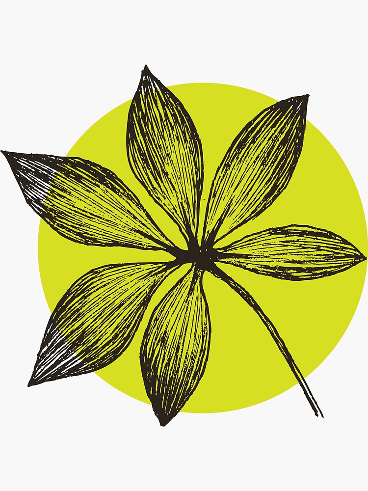 "leaf series" Sticker for Sale by bayrakdaralper | Redbubble