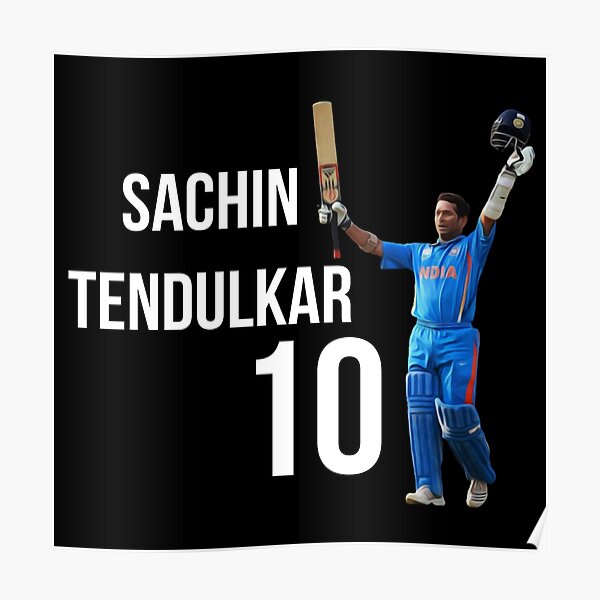 "Sachin Tendulkar stickers" Poster for Sale by Elitefly | Redbubble