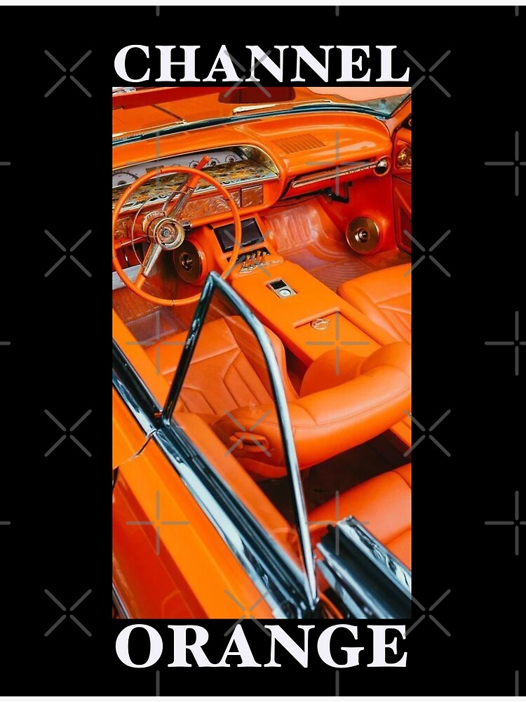 "Channel orange album" Poster for Sale by maeslly | Redbubble