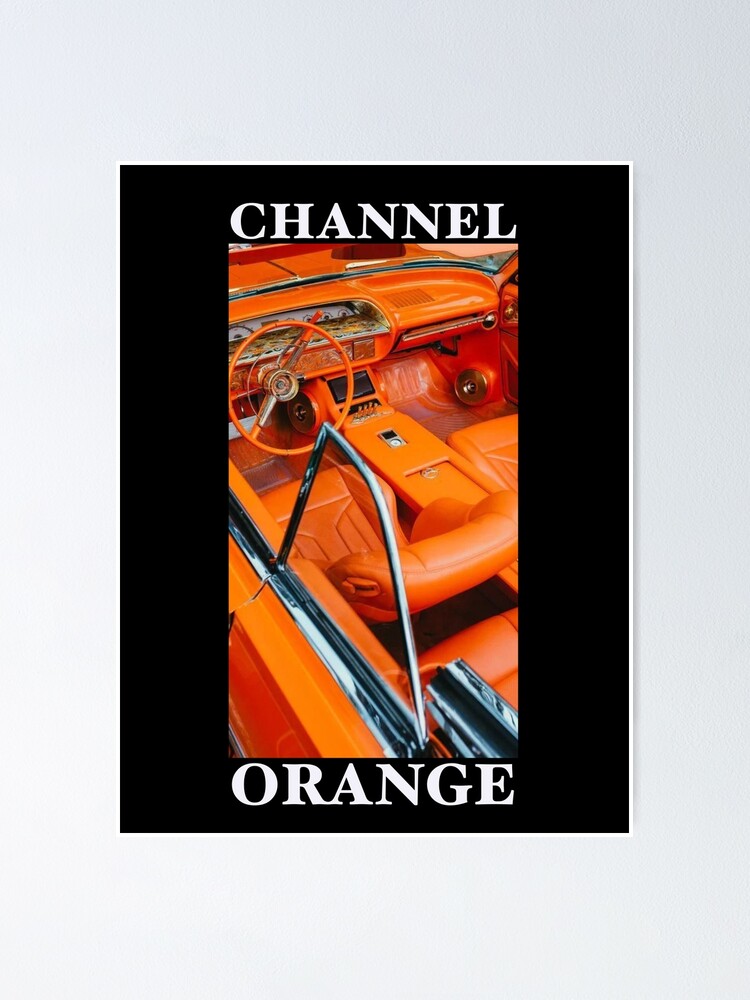 "Channel orange album" Poster for Sale by maeslly | Redbubble