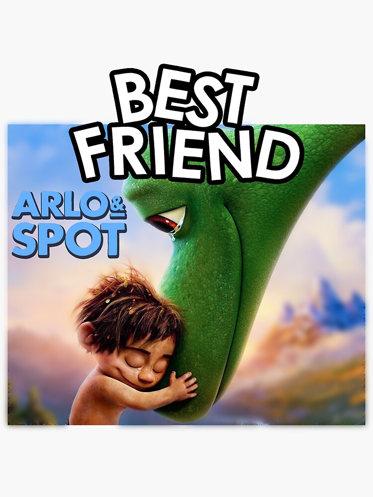 "Spot and Arlo" Sticker for Sale by shopParadiseOne | Redbubble