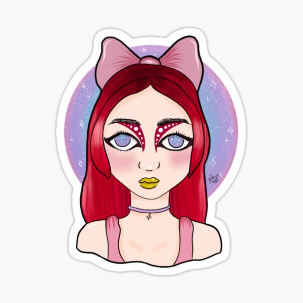 "Celeste " Sticker for Sale by Jvstrob | Redbubble