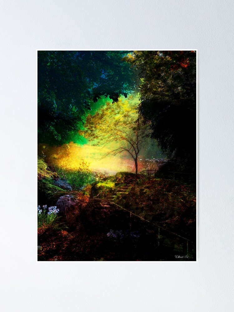"Wishing Tree" Poster by elkart51 | Redbubble