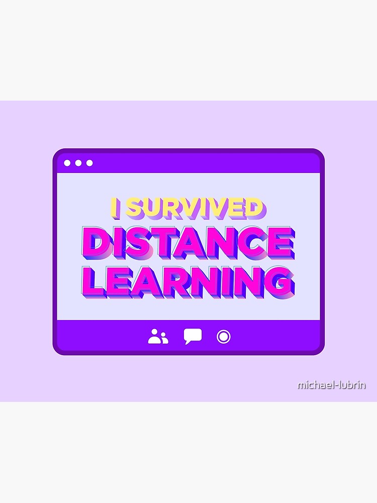 Póster «Sobreviví el aprendizaje a distancia y la clase en línea» de ...
