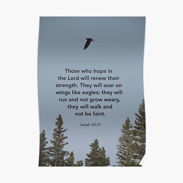 "Wings like eagles, Isaiah 40 31 Bible Verse, Christian gifts for women ...