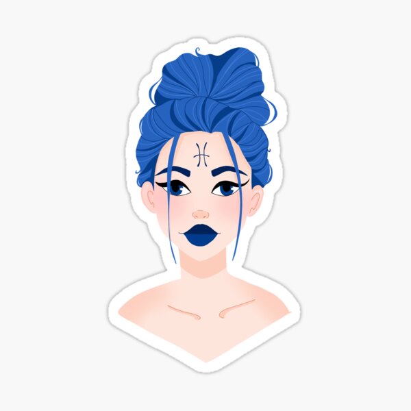 "Pesci" Sticker for Sale by cladart | Redbubble