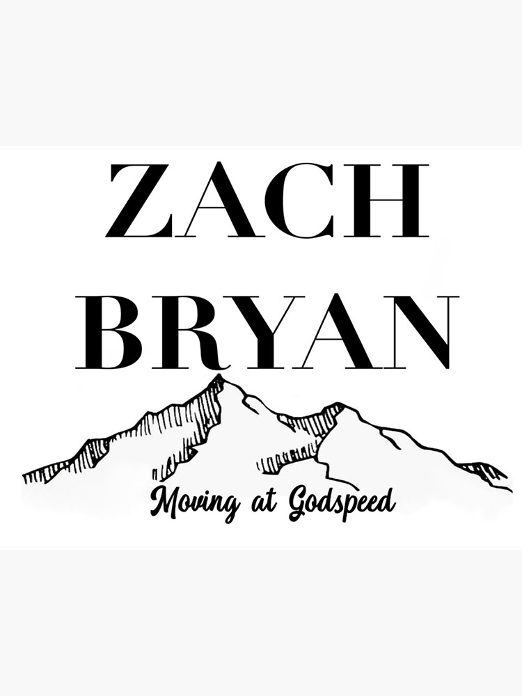 "zach bryan" Poster for Sale by thegitup | Redbubble