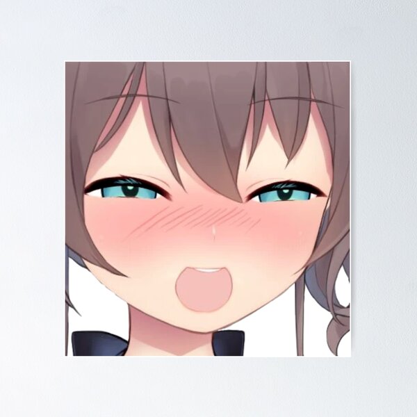 "matsuri face meme" Poster for Sale by XTorraytor | Redbubble