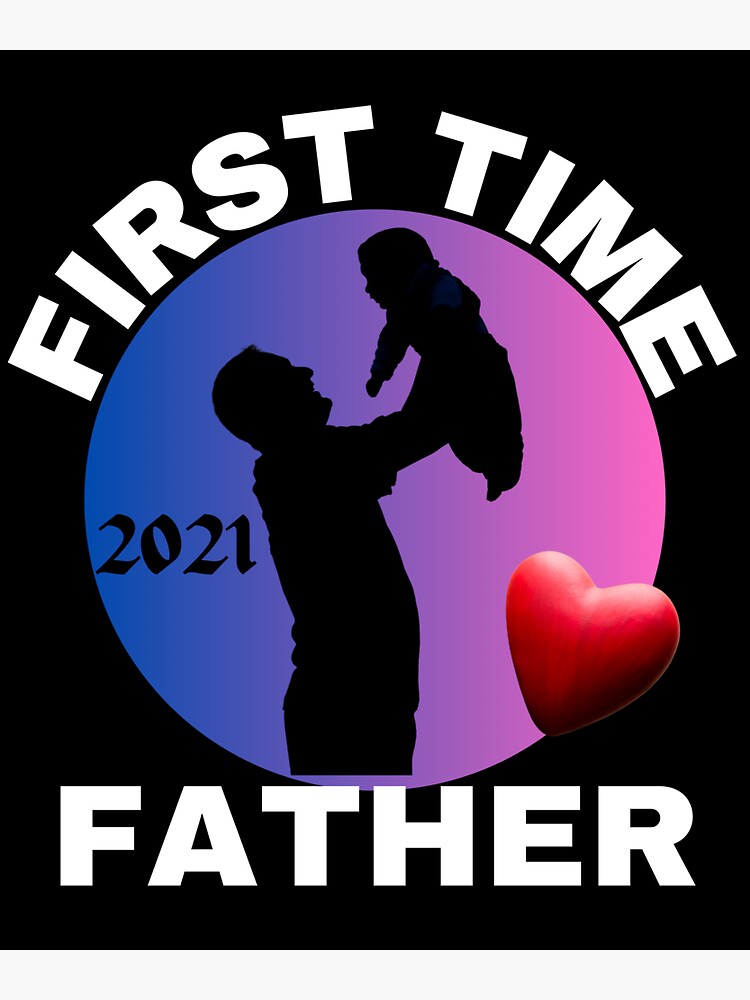 "FIRST TIME FATHER, DAD MEME, FATHERS DAY, FIRST TIME DADDY," Sticker ...