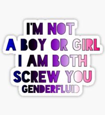 Genderfluid: Stickers | Redbubble