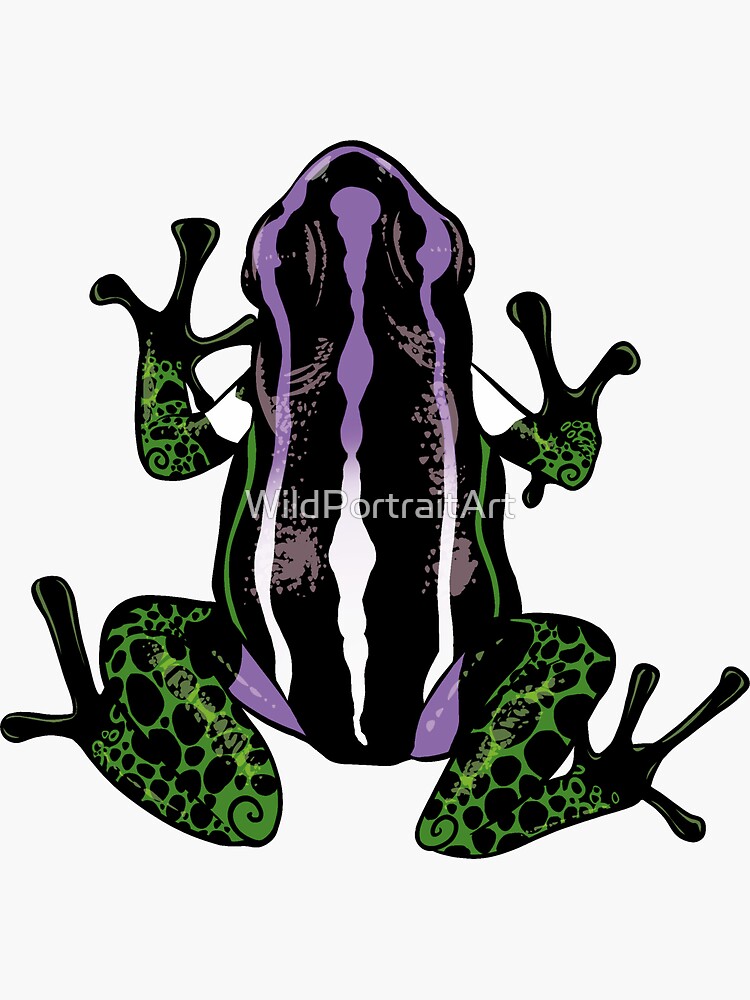"Genderqueer Pride Dart Frog - Subtle GSD / LGBTQIA+ Pride Flag Frogs ...